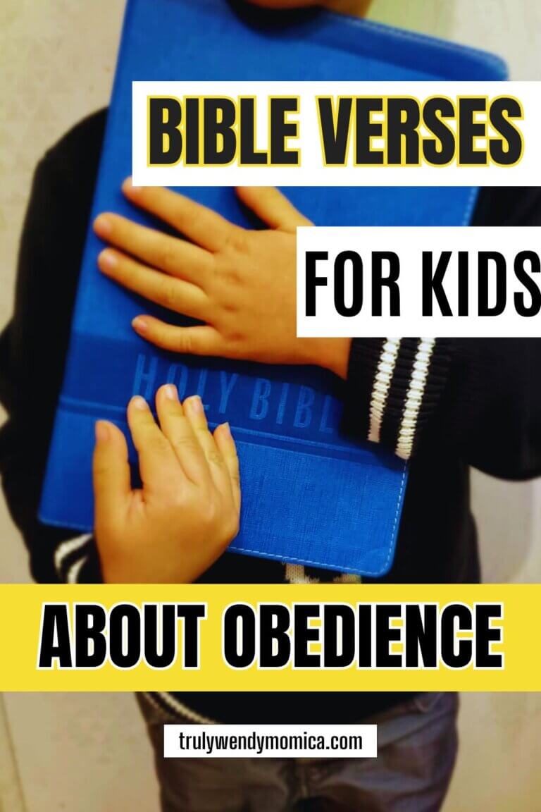 24 Powerful Bible Verses For Kids About Obedience