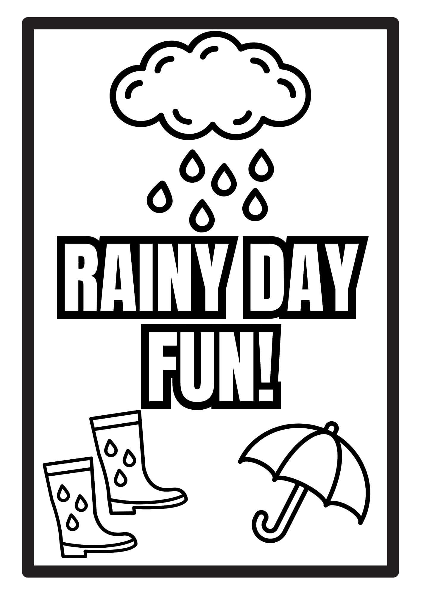 20 Rainy Day Activities For Kids