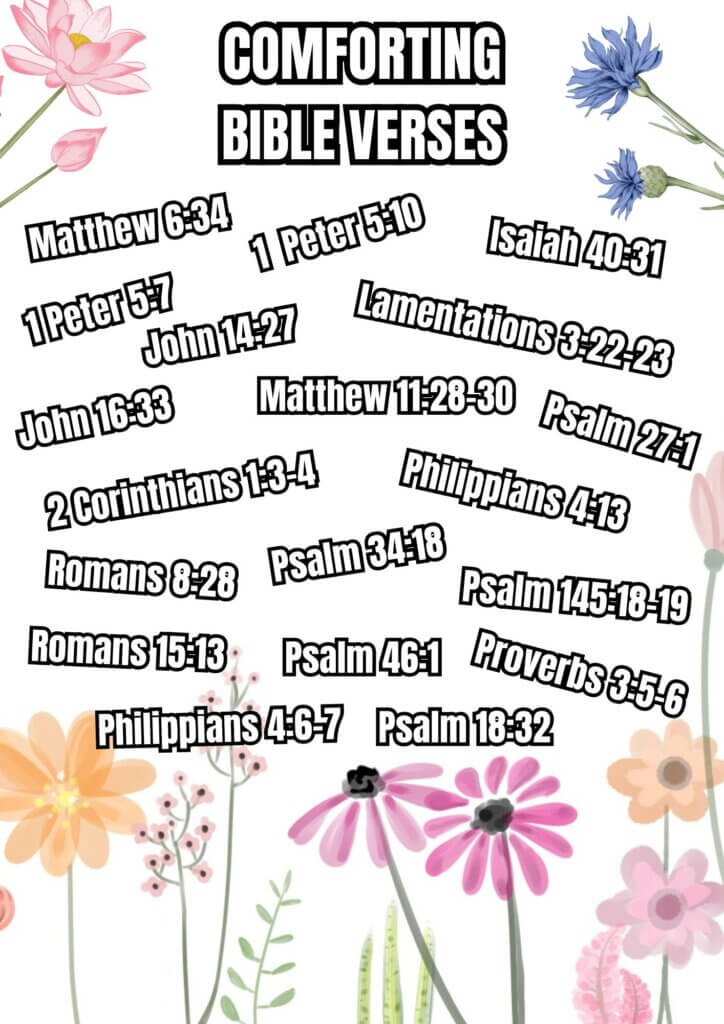 20 Beautiful Comforting Bible Verses For Moms