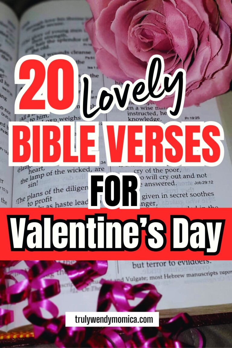 20 Powerful Bible Verses About Love For Valentine's Day